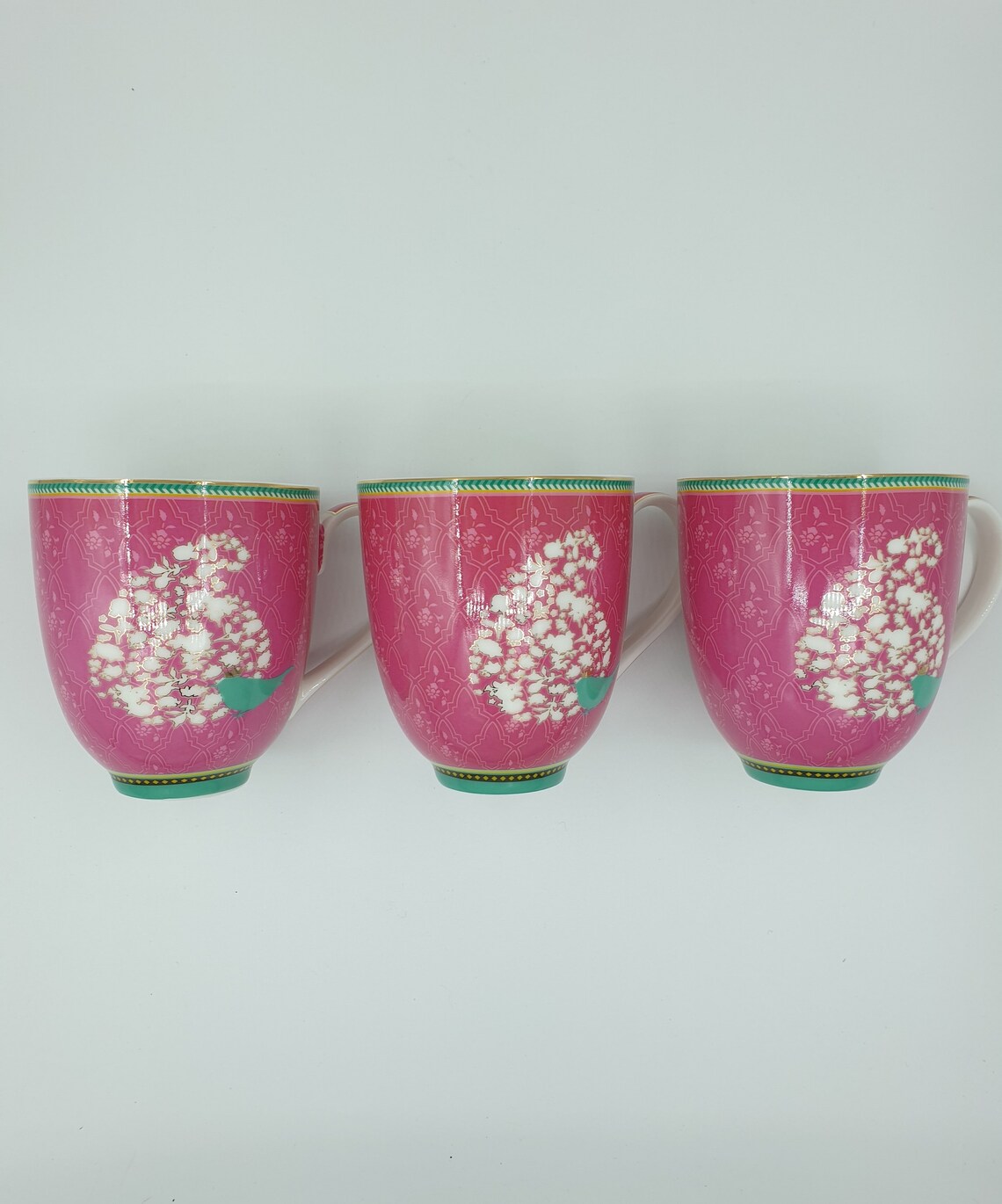 PINK COFFEE MUG, Unique Mug, Pottery Mug Handmade, Porcelain Coffee Cup ...