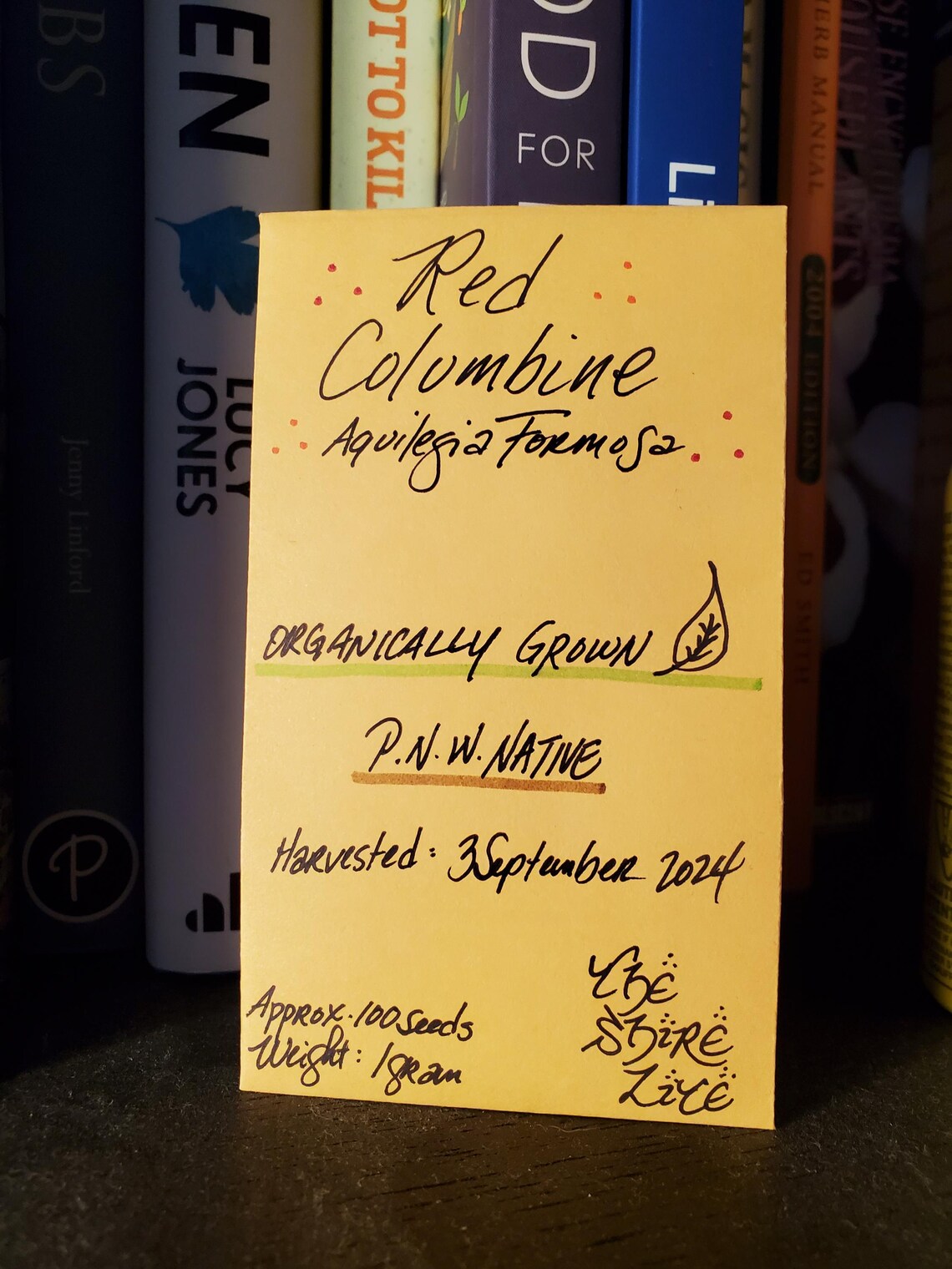 Red Columbine Seeds - PNW Native - Etsy