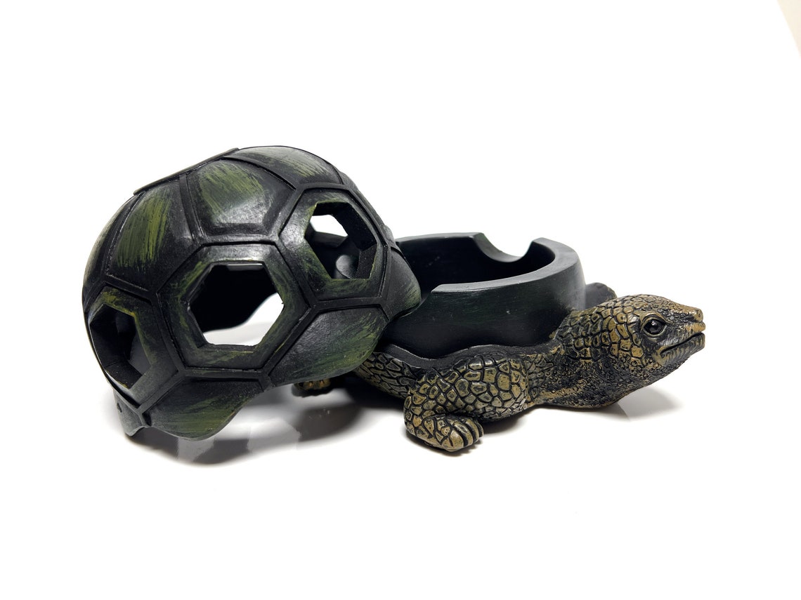 Turtle Ashtray Cigar Use Discrete Decoration Office - Etsy