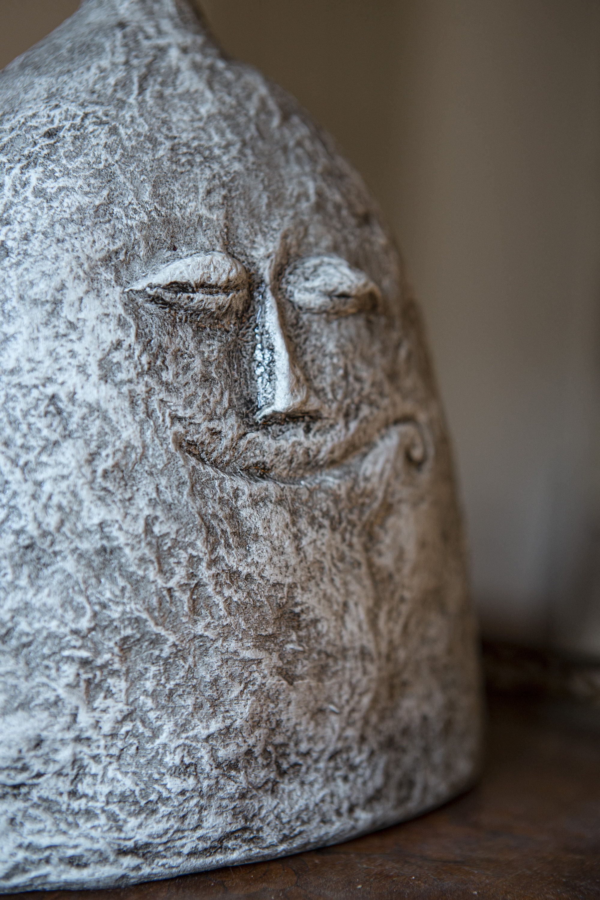 Paper Mache Stone Vase - Etsy