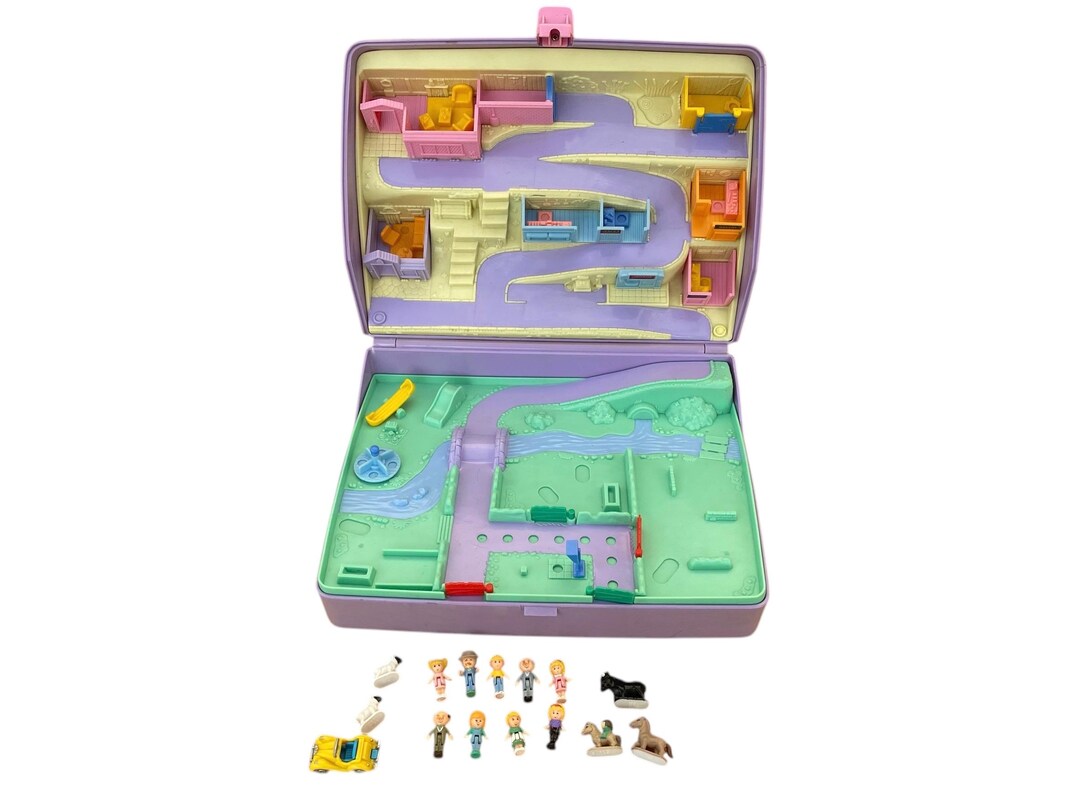 Vintage Polly Pocket: Jewel Case Play-set 1989 - Bluebird Toys - Crack ...