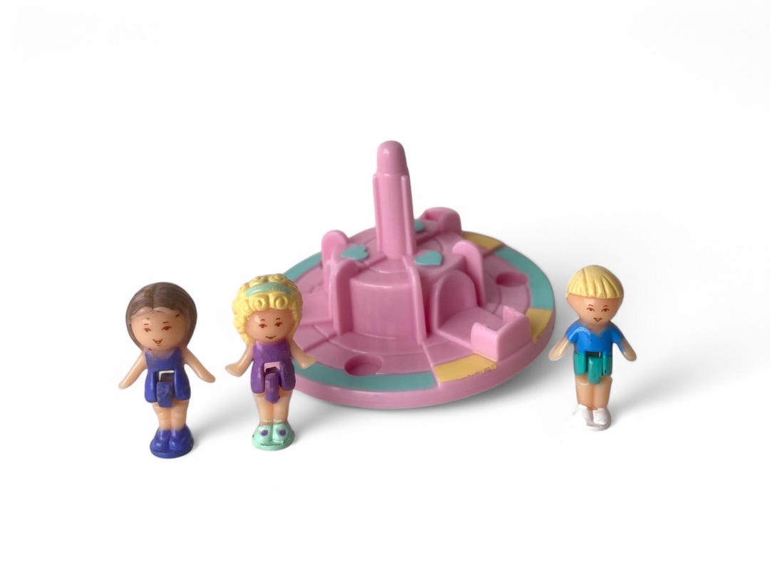 Vintage Polly Pocket Merry-go-round Pals - Bluebird Toys 1993 ...