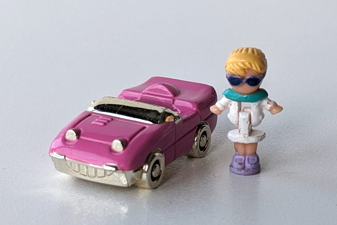 Vintage Polly Pocket: Racy Roadster Ring Bluebird Toys 1994 Replacement ...