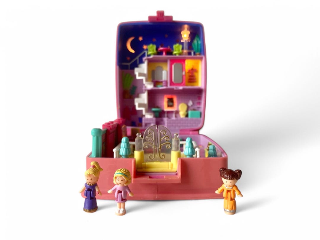 Vintage Polly Pocket Star Bright Dinner Party - Keepsake- Bluebird Toys ...