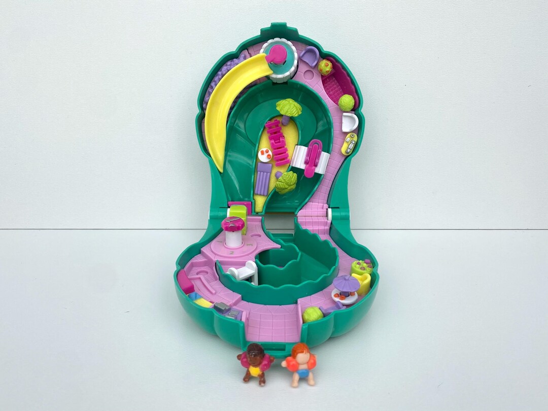 Vintage Polly Pocket: Splash ‘n Slide Water Park - Bluebird Toys 1995 ...