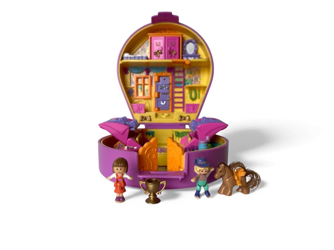 Vintage Polly Pocket Pony Ridin' Show / Polly’s Pony Show - Soun Not ...