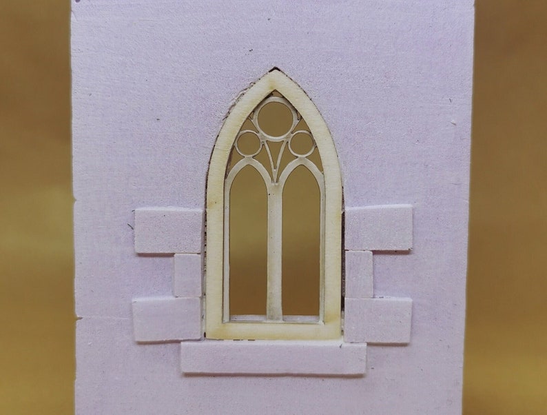 Smaller Cathedral Windows | 28mm | Scale | Tabletop RPG D&D AOS ...