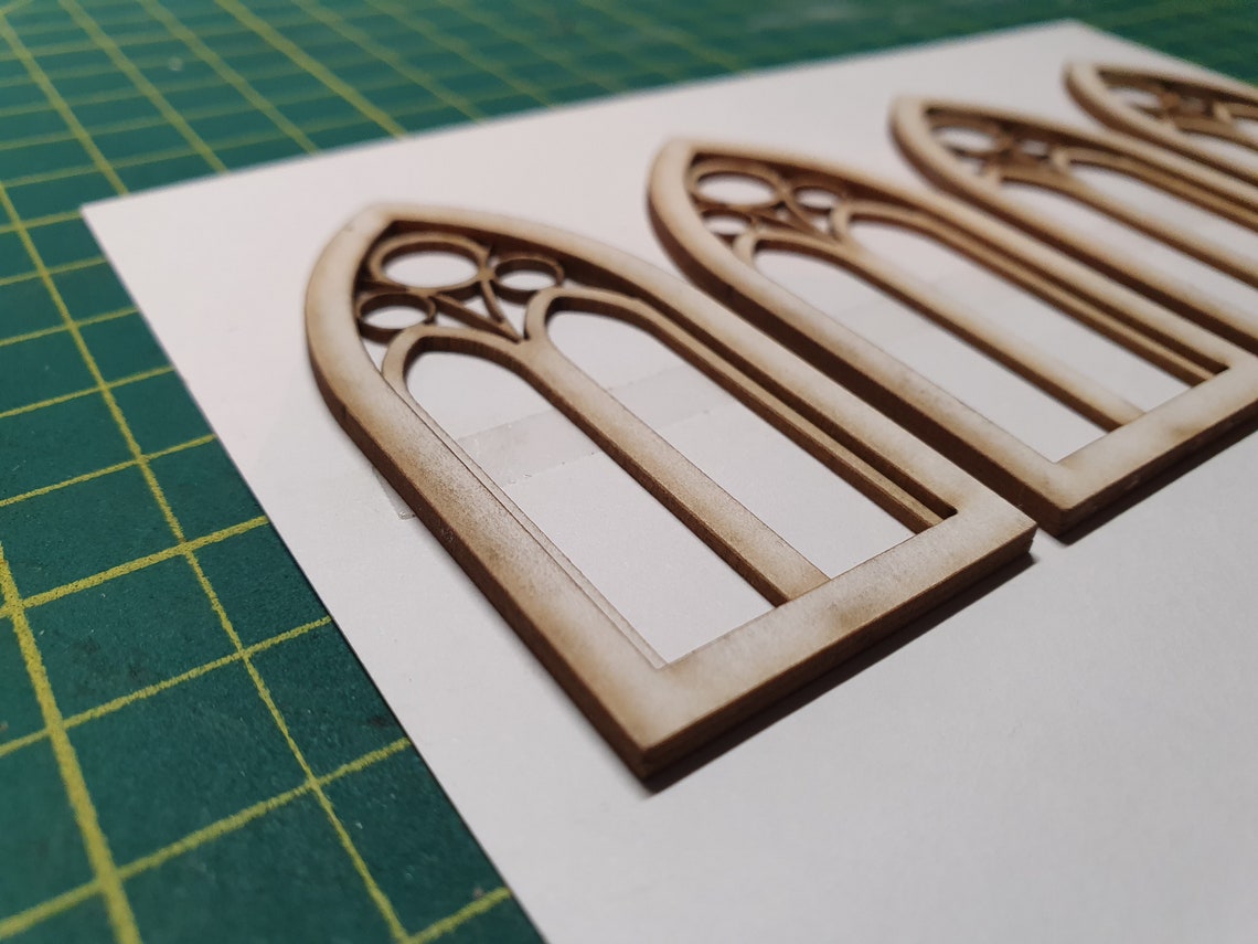 Smaller Cathedral Windows 28mm Scale Tabletop RPG D&D - Etsy