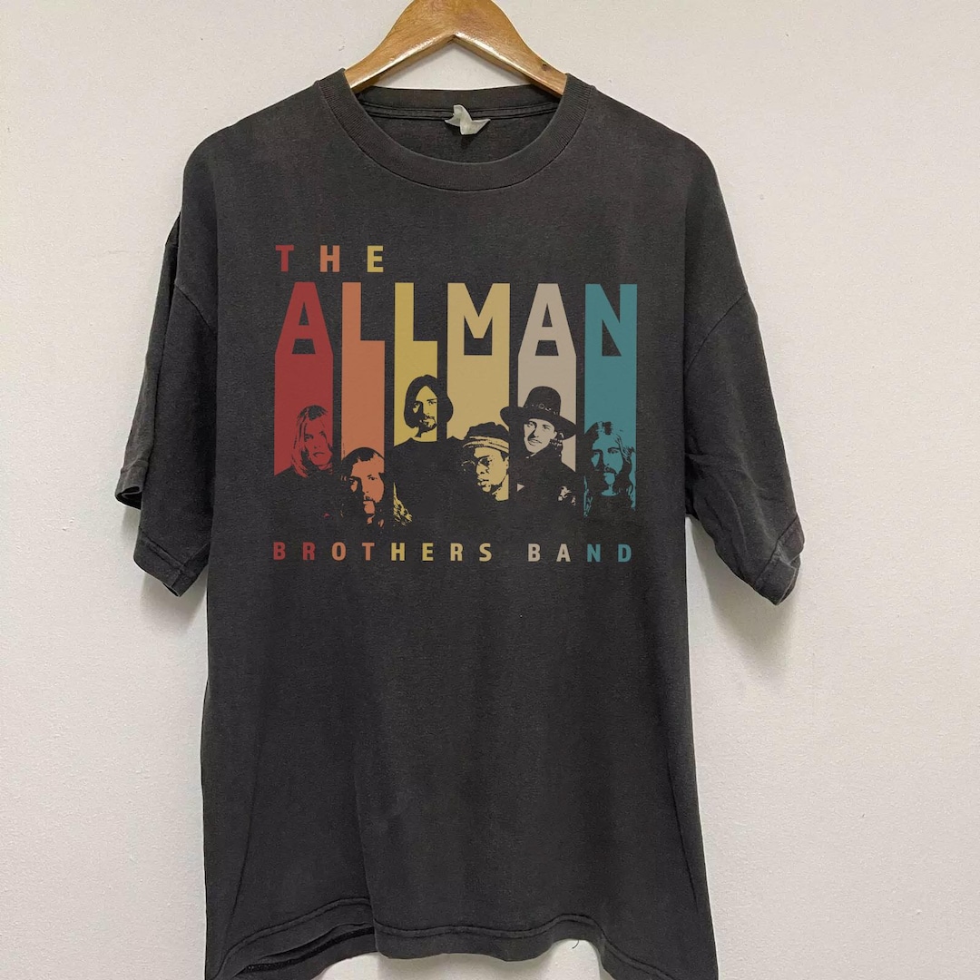 The Allman Brothers Band Vintage T-shirt, the Allman Brothers Shirt ...