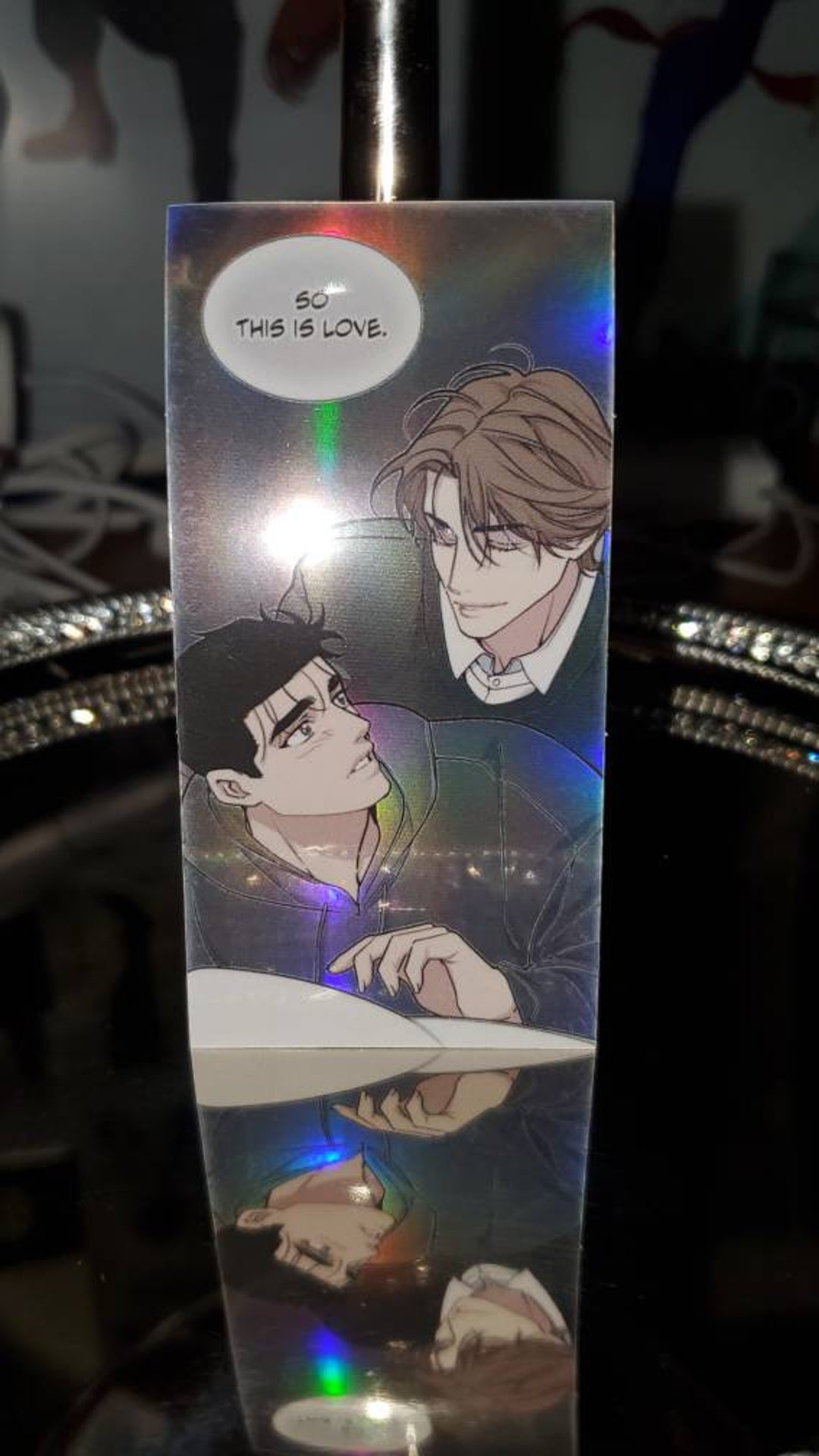 Full Volume Korean Manhuas Manhua Boys Love BL Yaoi Holographic Sticker ...