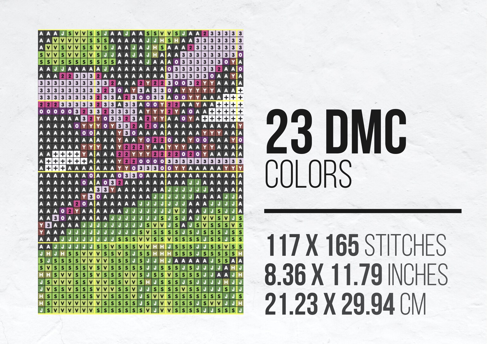 Cartoon PDF Cross Stitch Pattern, Catroon Cross-stitch Poster, Heroes ...