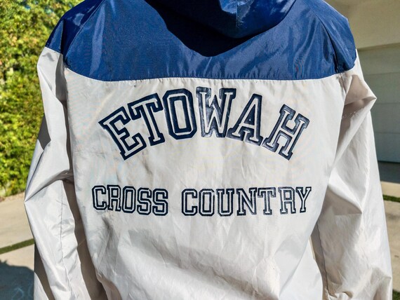 ETOWAH Cross Country Vintage Windbreaker Size Medium … - Gem