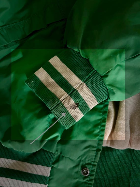 IBP 1987 Vintage Bomber Jacket Size Medium | Olive Gr… - Gem