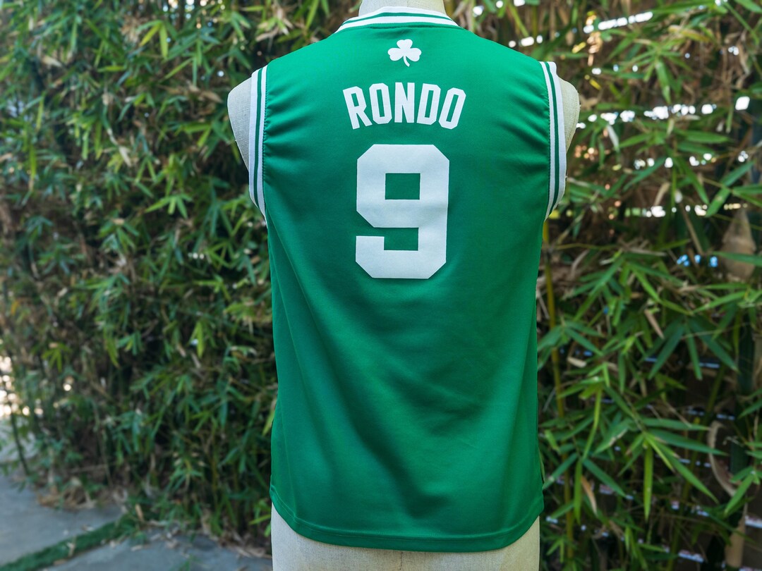 RAJON RONDO 9 Boston Celtics Vintage NBA Basketball Jersey Size Youth ...