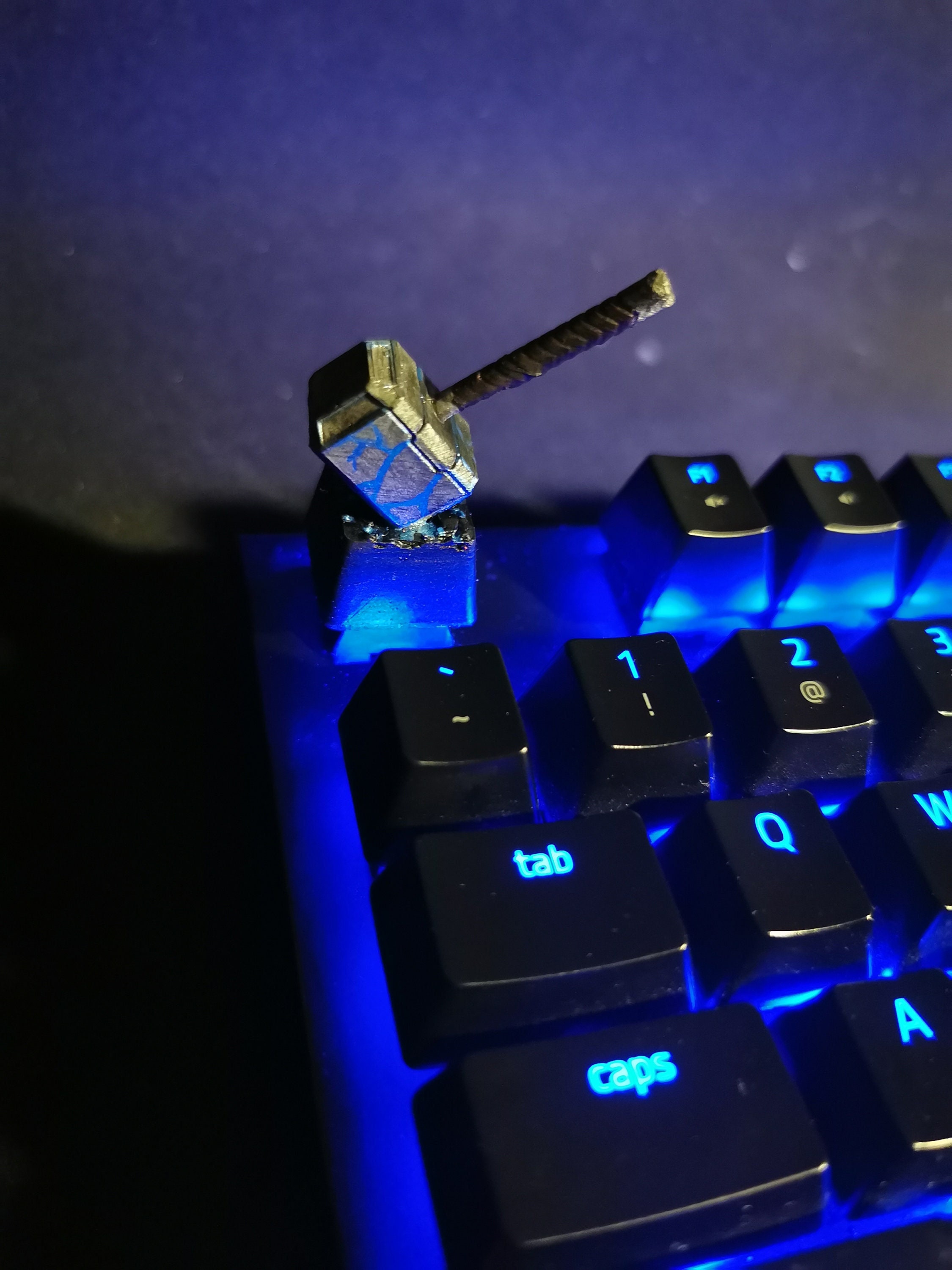 Thors Hammer Mechanical Keyboard Cherry Mx Keycap - Etsy