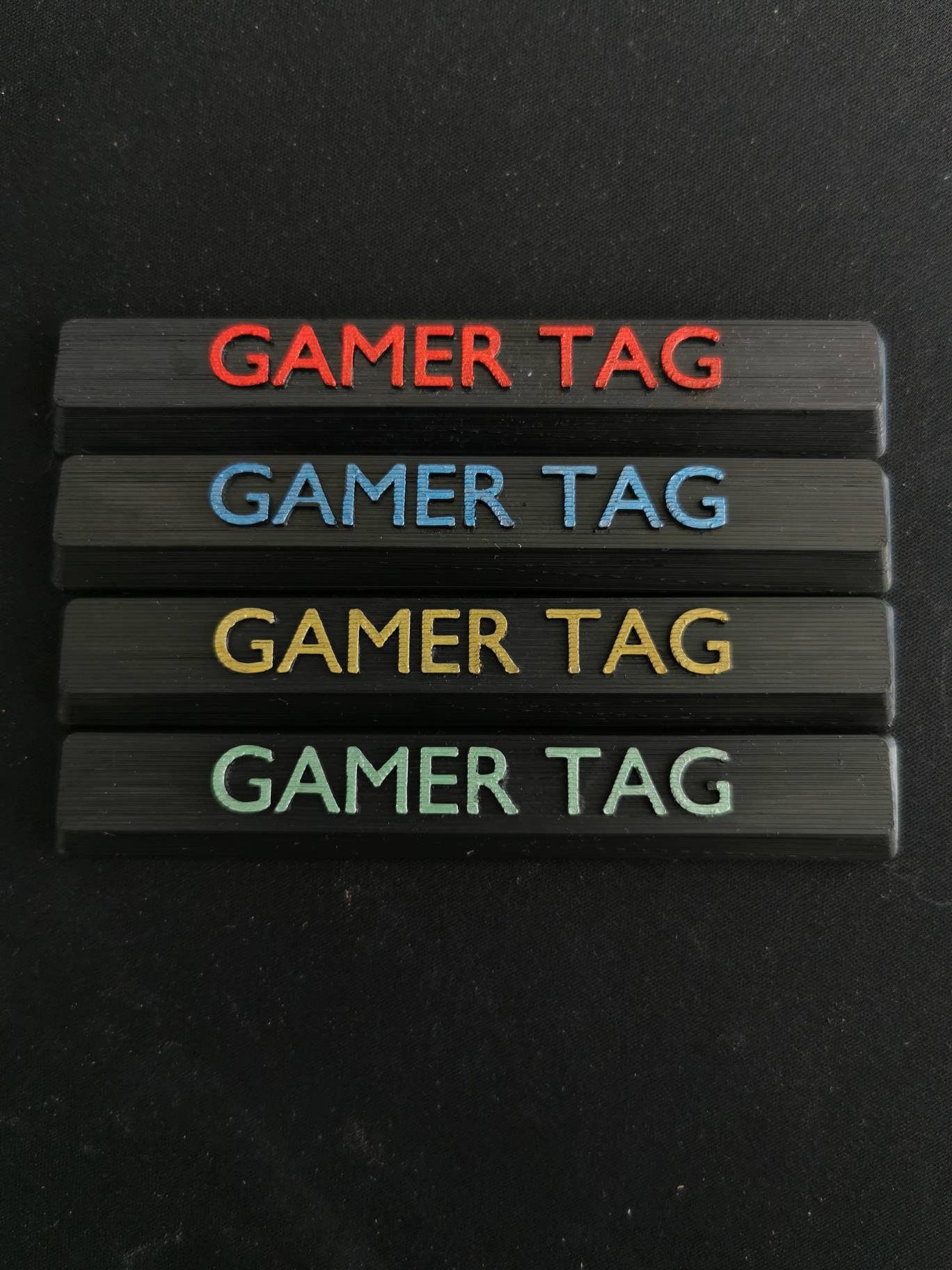 Custom Gamer Tag mechanical keyboard Spacebar | Etsy