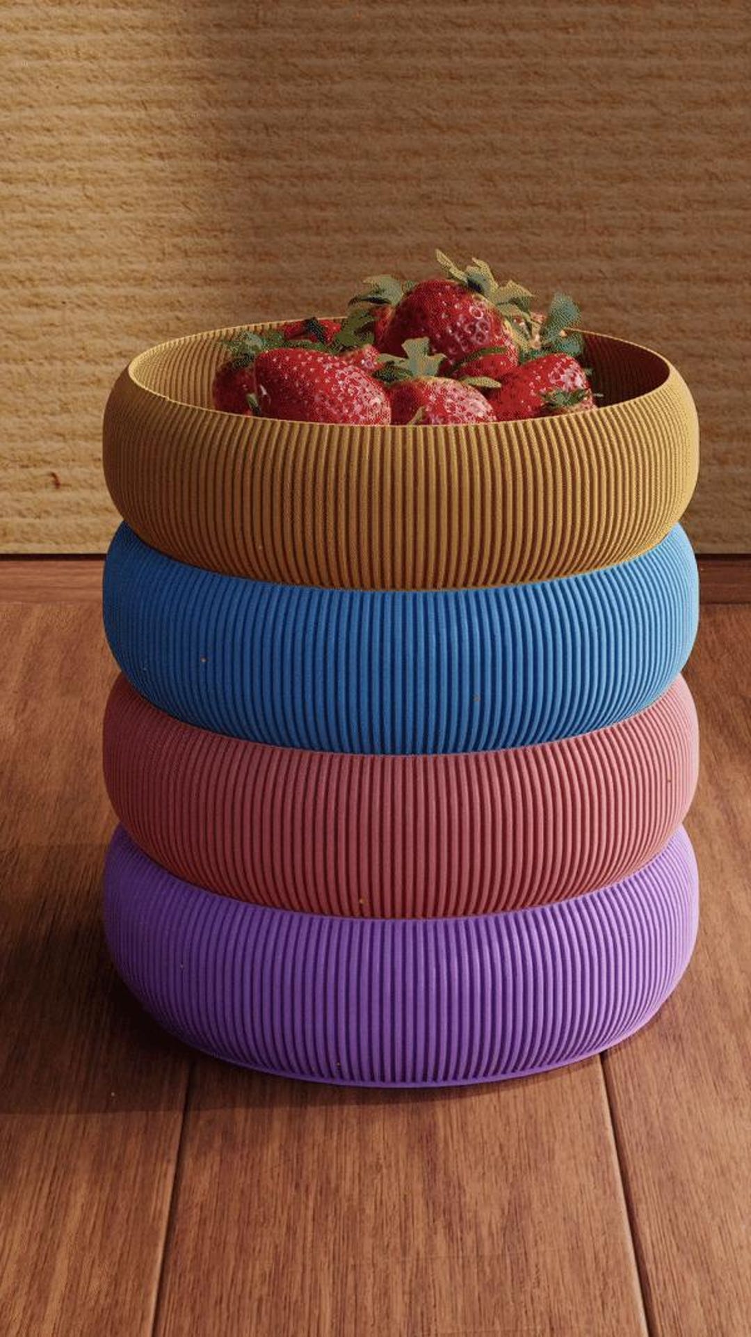 STACKABLE PLATES 3D PRINTED - Etsy