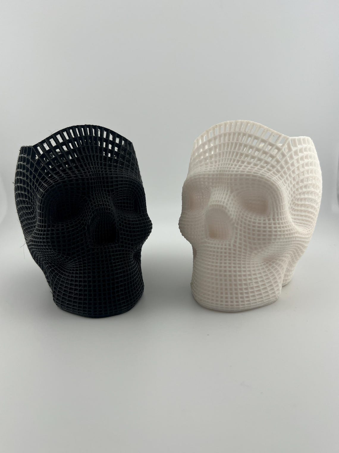 Pen Storage Organizer | 3D Printed Mesh Design Skull - NEWLY IMPROVED ...