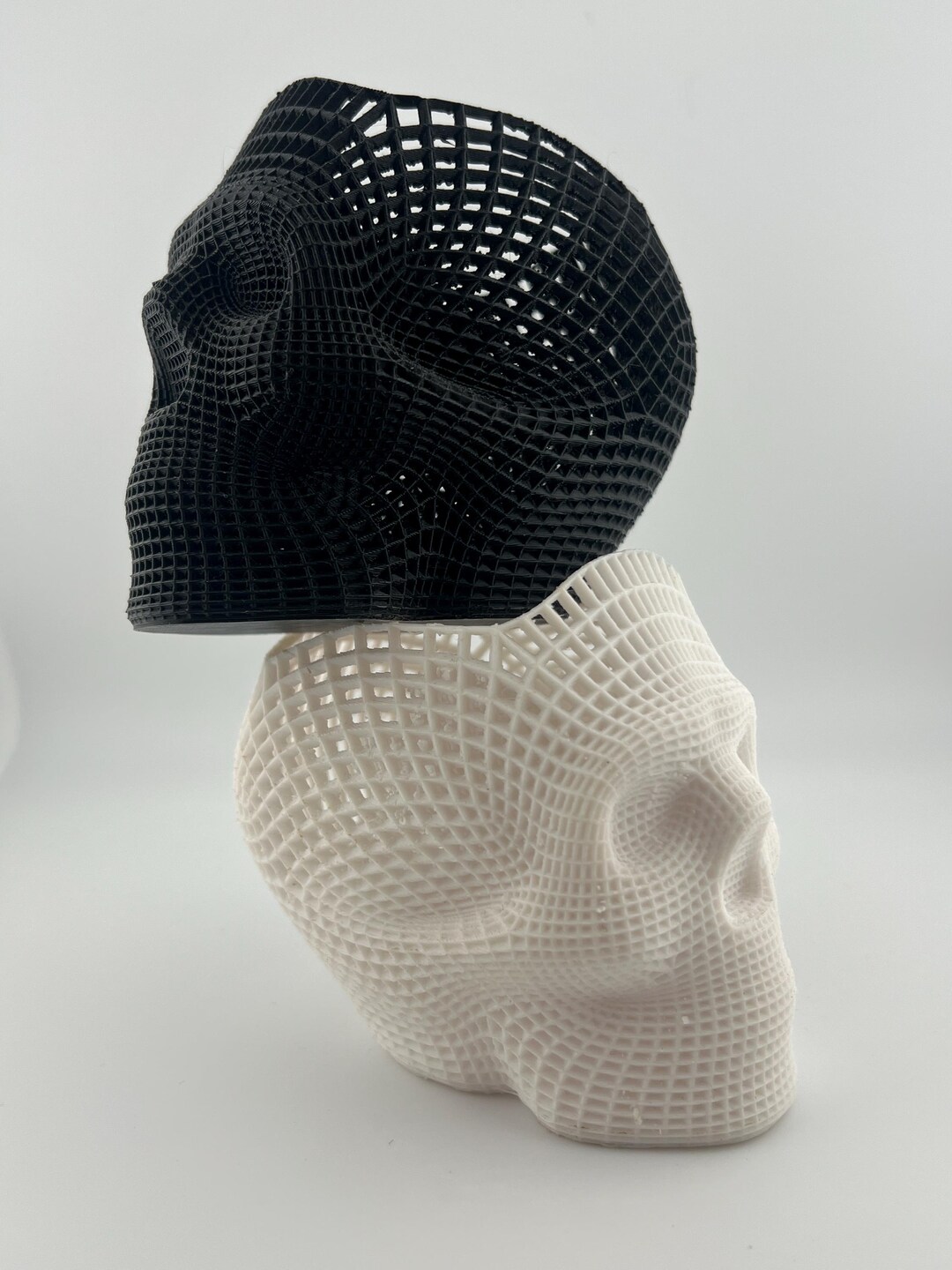 Pen Storage Organizer | 3D Printed Mesh Design Skull - NEWLY IMPROVED ...