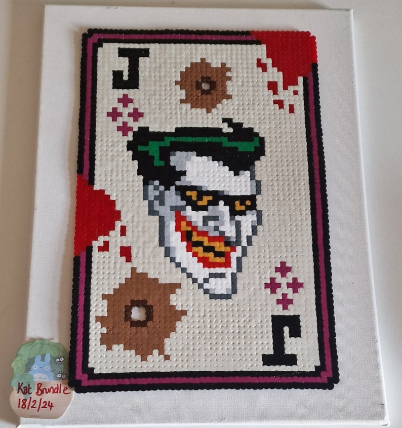 Joker Pixel Art - Etsy