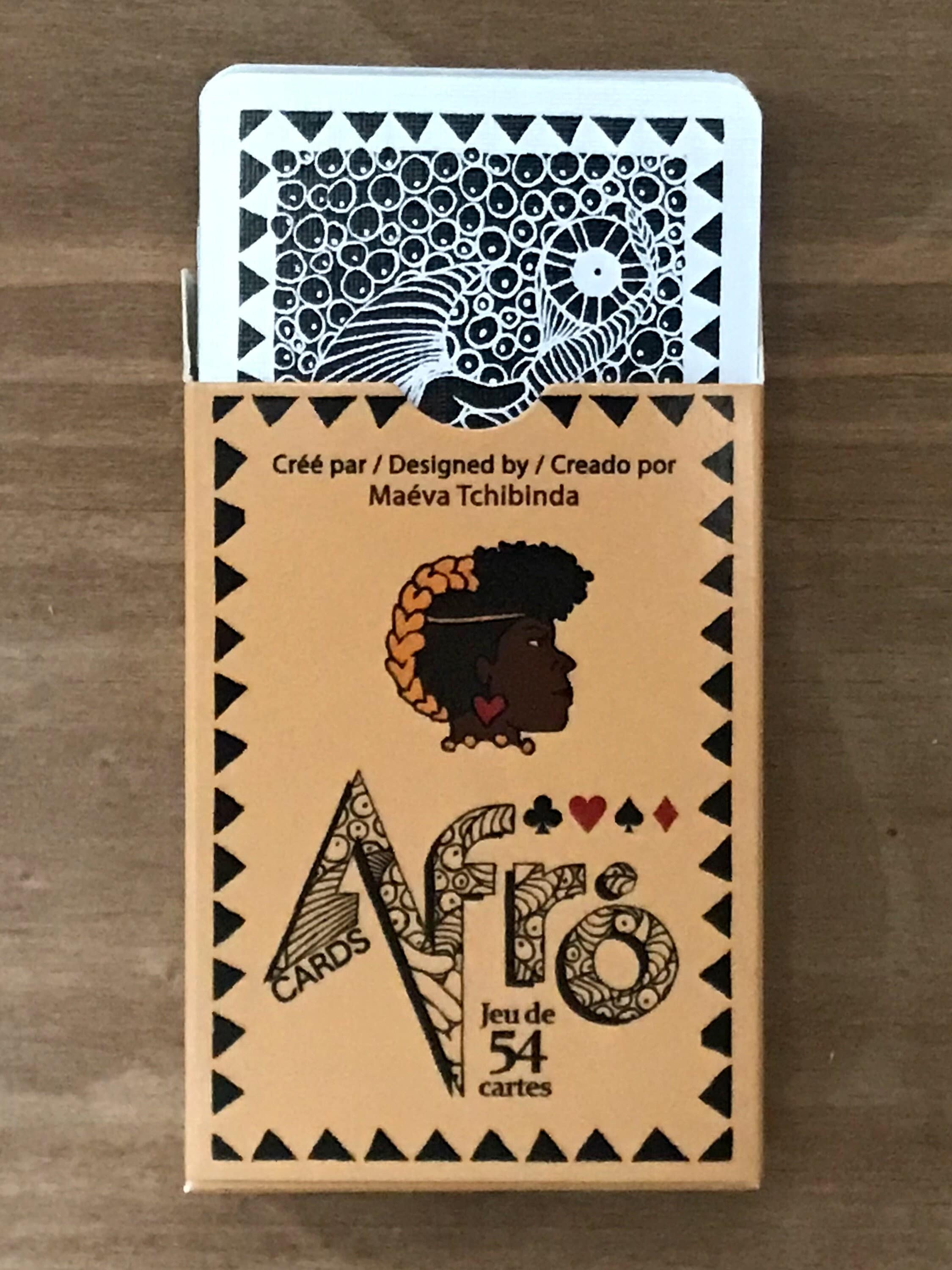 Set of 54 Afro Cards - Afrocards - New Edition - Maéva Tchibinda - Etsy UK