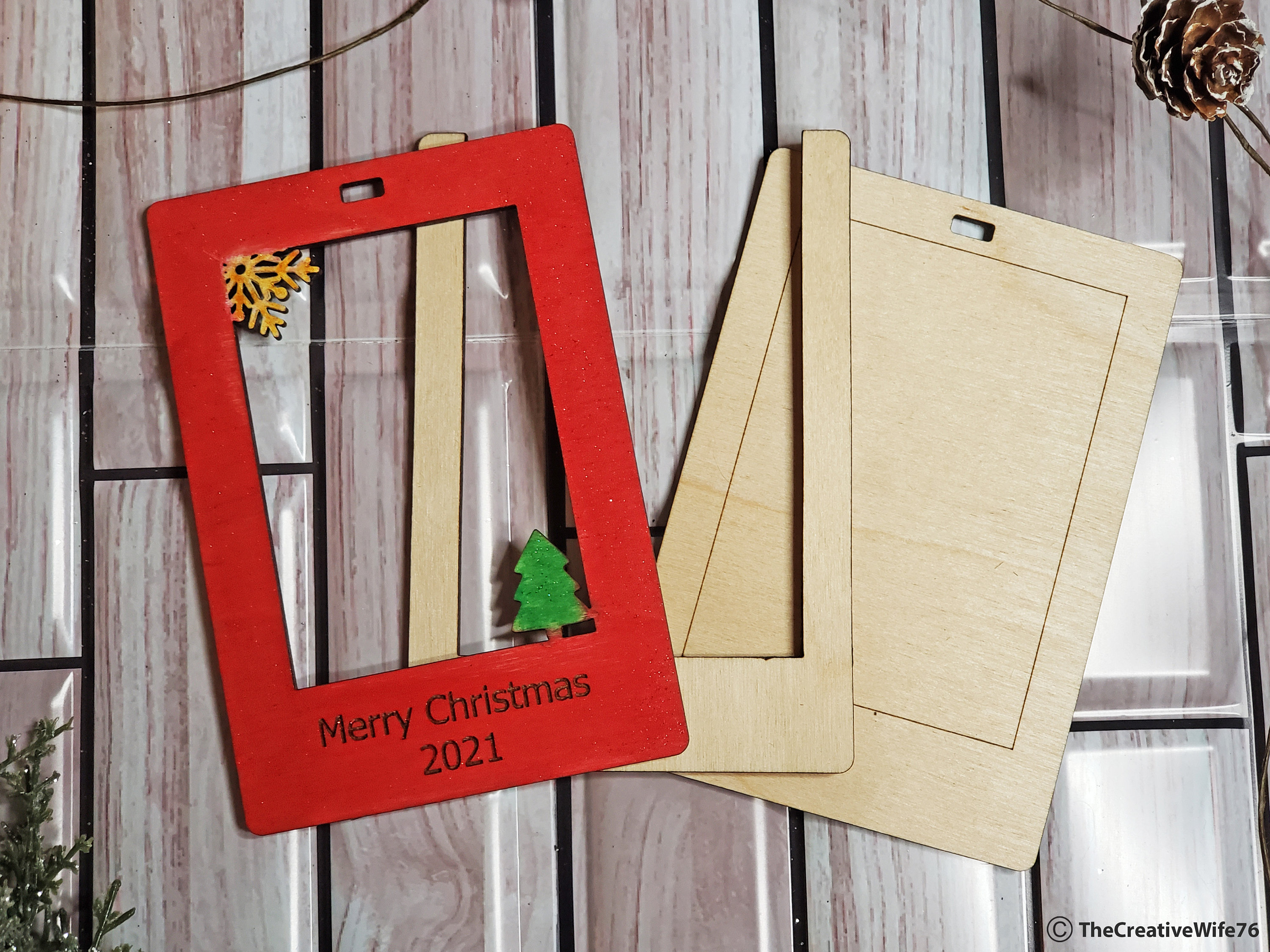 Personalizable Wallet Sized Photo Ornament Vertical & - Etsy