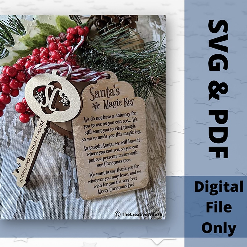 Santa's Magic Key - Etsy