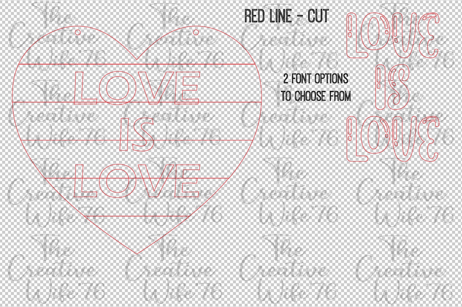 Love is Love Sign no Physical Item Digital Laser Cut File | Etsy