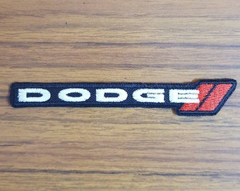 Dodge Embroidered Patch - Etsy