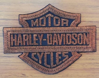 Harley Davidson Back Patch - Etsy