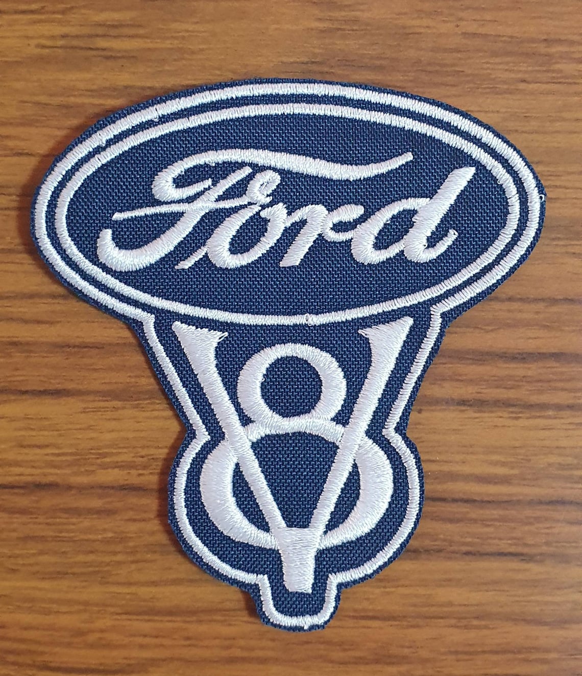 Embroidered Patch Ford V8 Vintage - Etsy