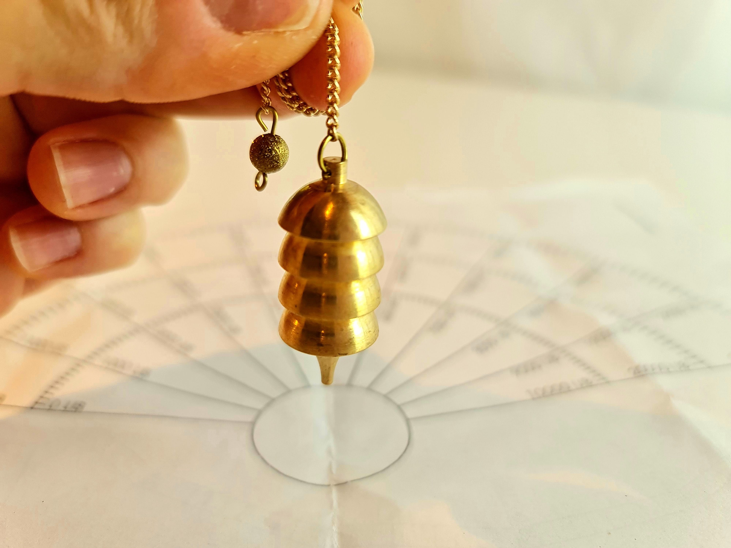 Egyptian Pendulum Osiris in Copper With 4 Semi-spheres | Etsy