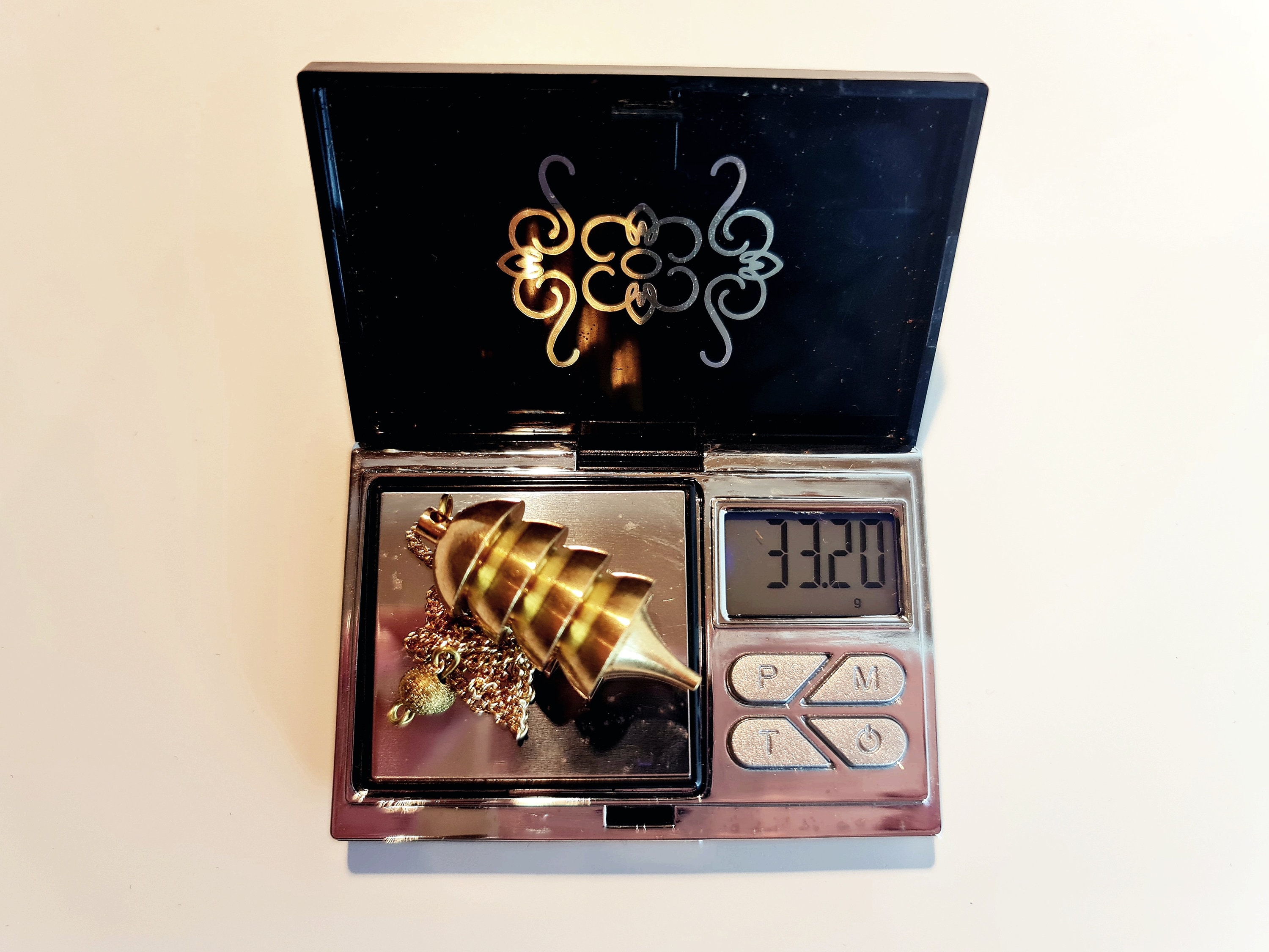 Egyptian Pendulum Osiris in Copper With 4 Semi-spheres - Etsy