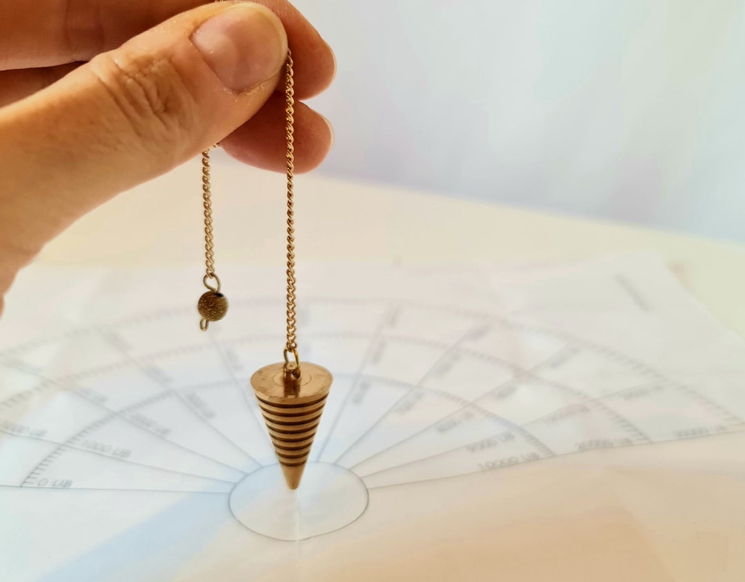 Egyptian Copper Conical Pendulum Triangle With 8 Batteries Discs - Etsy