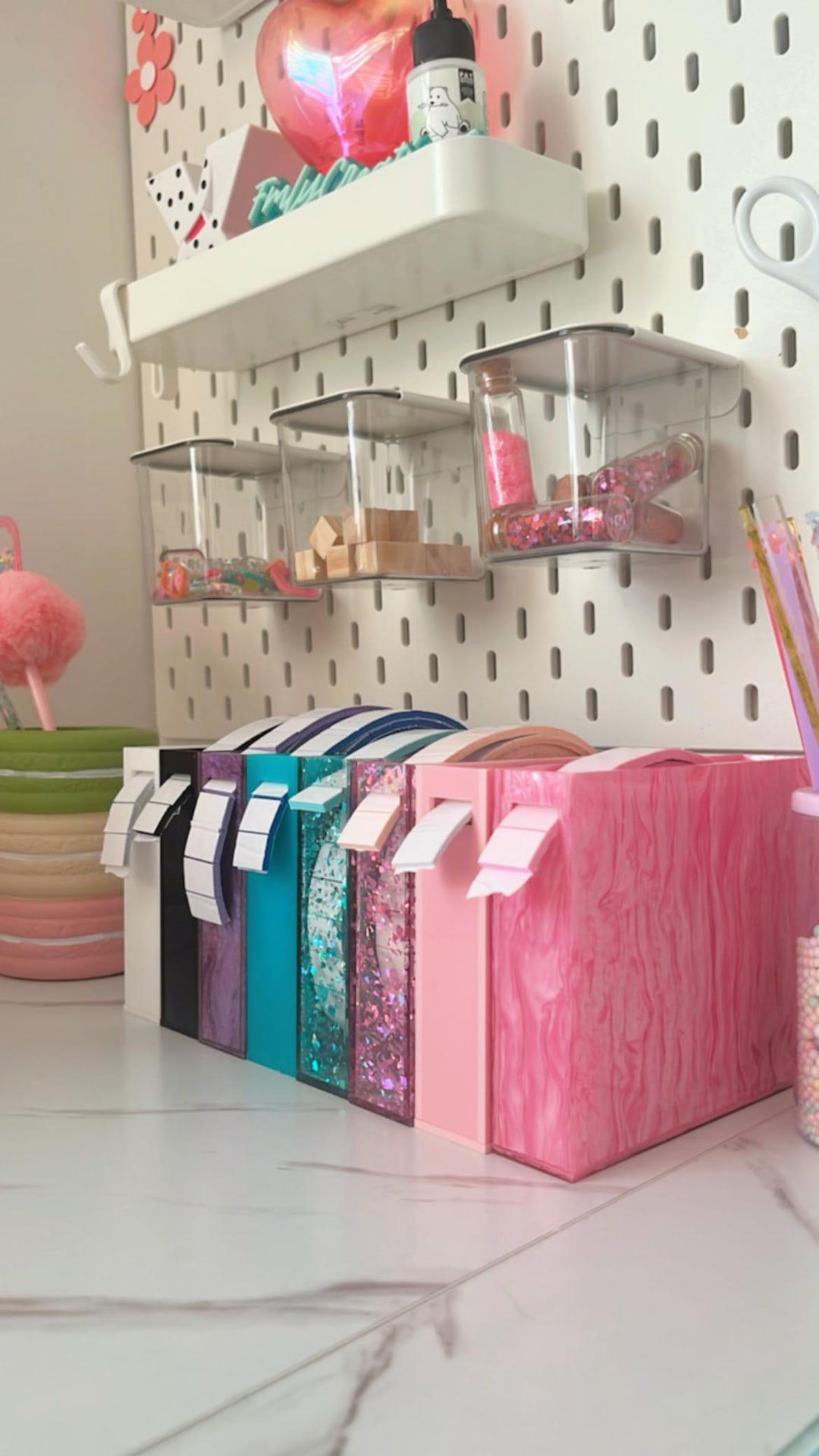 Foamie Box Set Holder Foamie Tape Box Holder Foamie Storage - Etsy