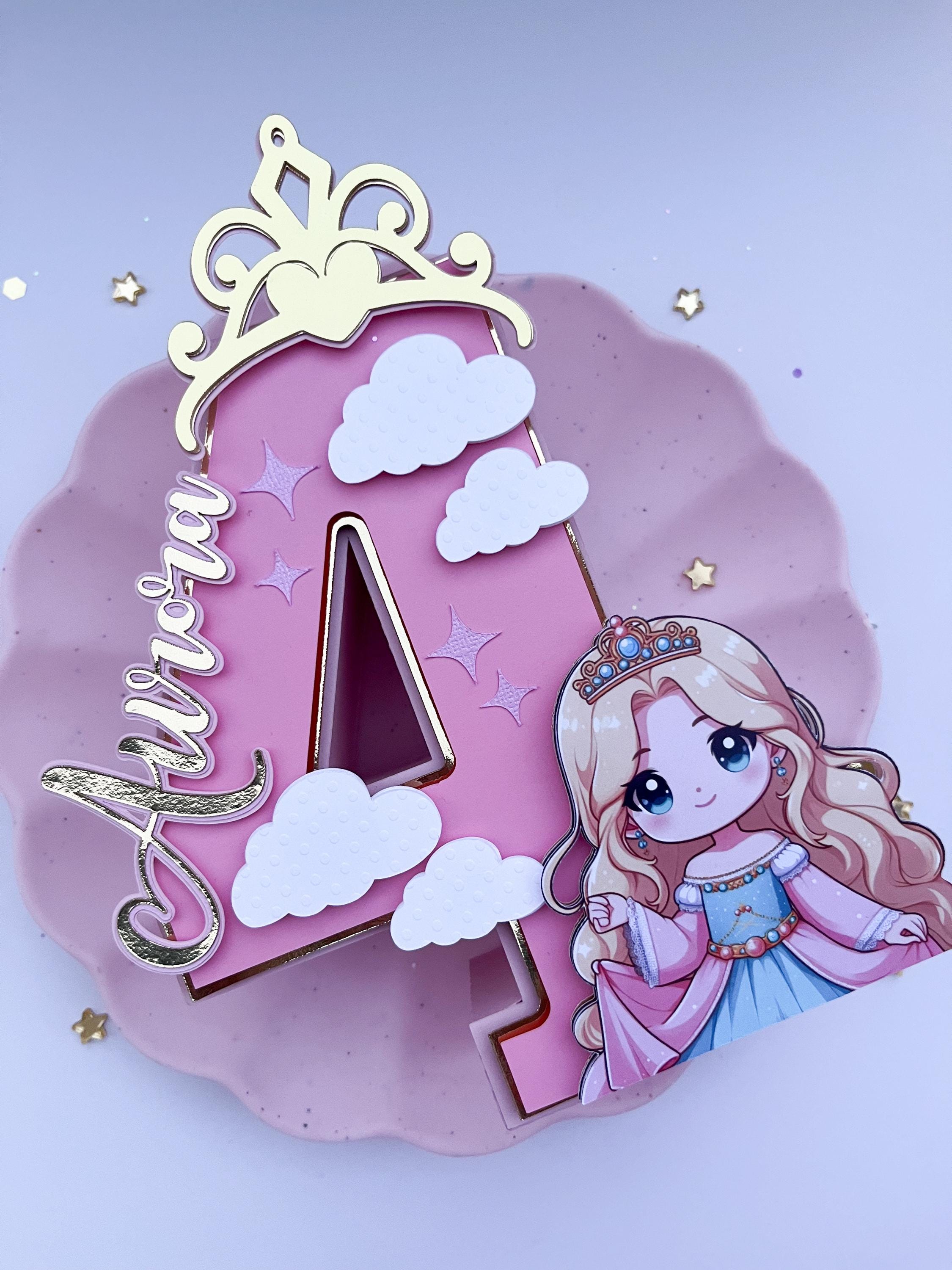Princess Decor Castle 3D Letter Princess Party Decor - Etsy