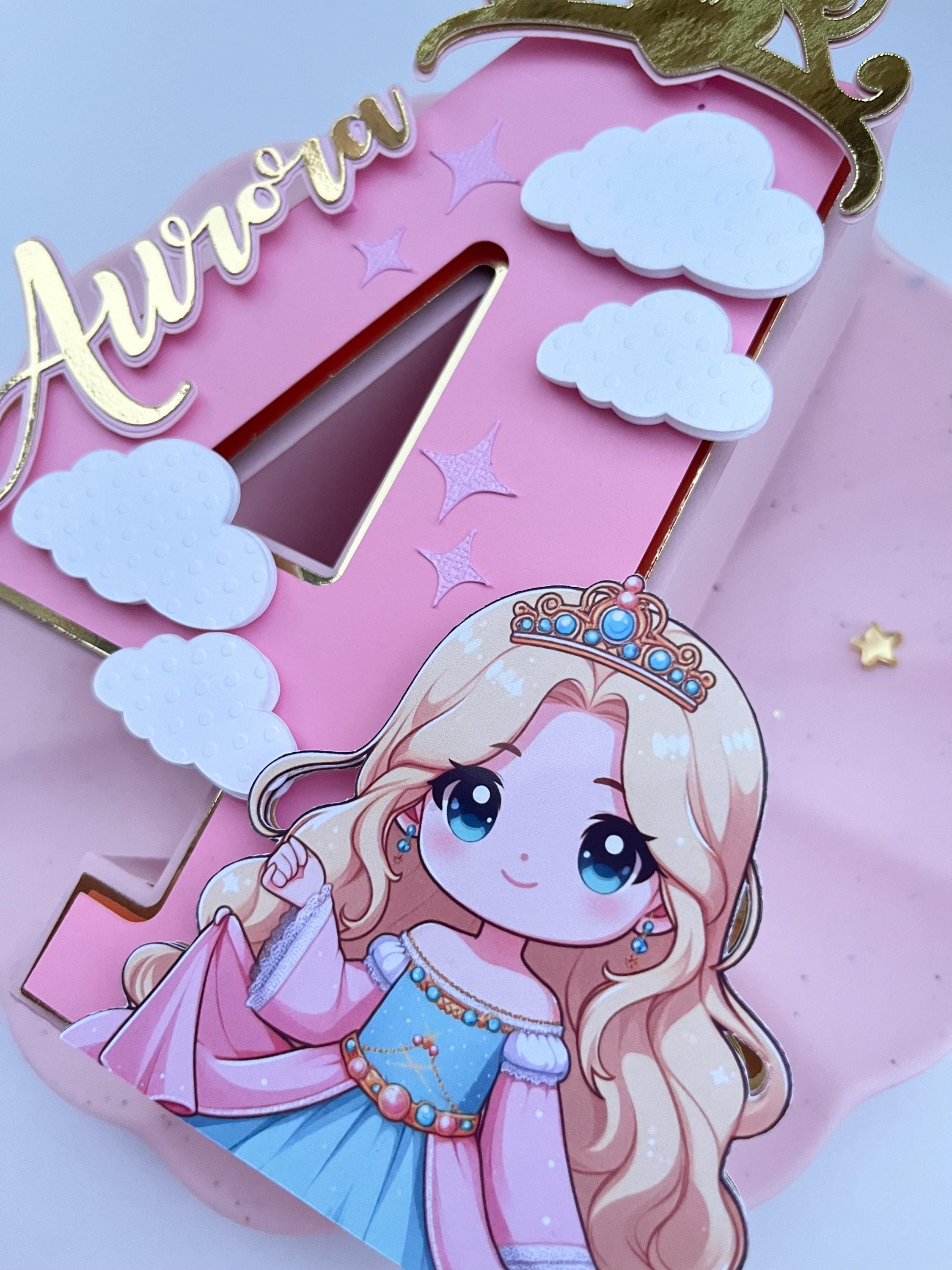 Princess Decor Castle 3D Letter Princess Party Decor - Etsy