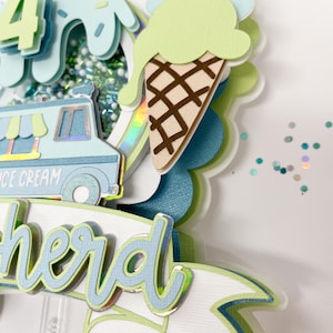 Ice Cream Cake Topper Ice Cream Birthday Sweet One Topper Ice Cream ...
