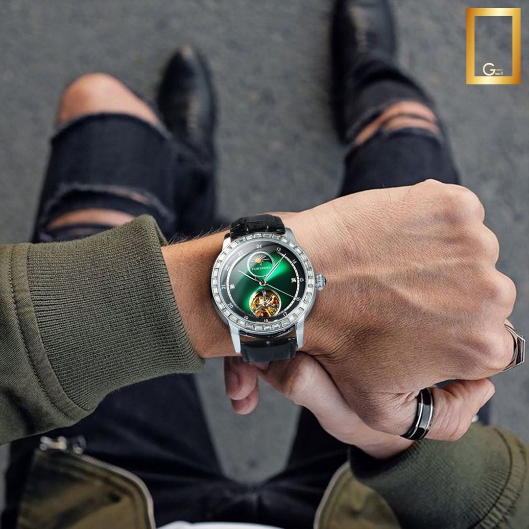 Automatic Skeleton Watch Mechanical Watch Luxury Design Wrist Watch for ...