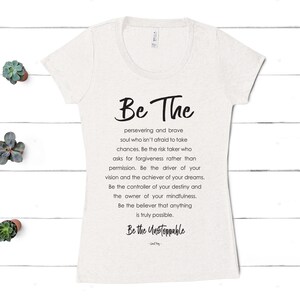 Be Unstoppable Quote, Resolution, Printable Wall Art, Inspirational ...