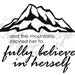 Mountains, Believe in Self, Printable Wall Art, Inspirational Quote ...