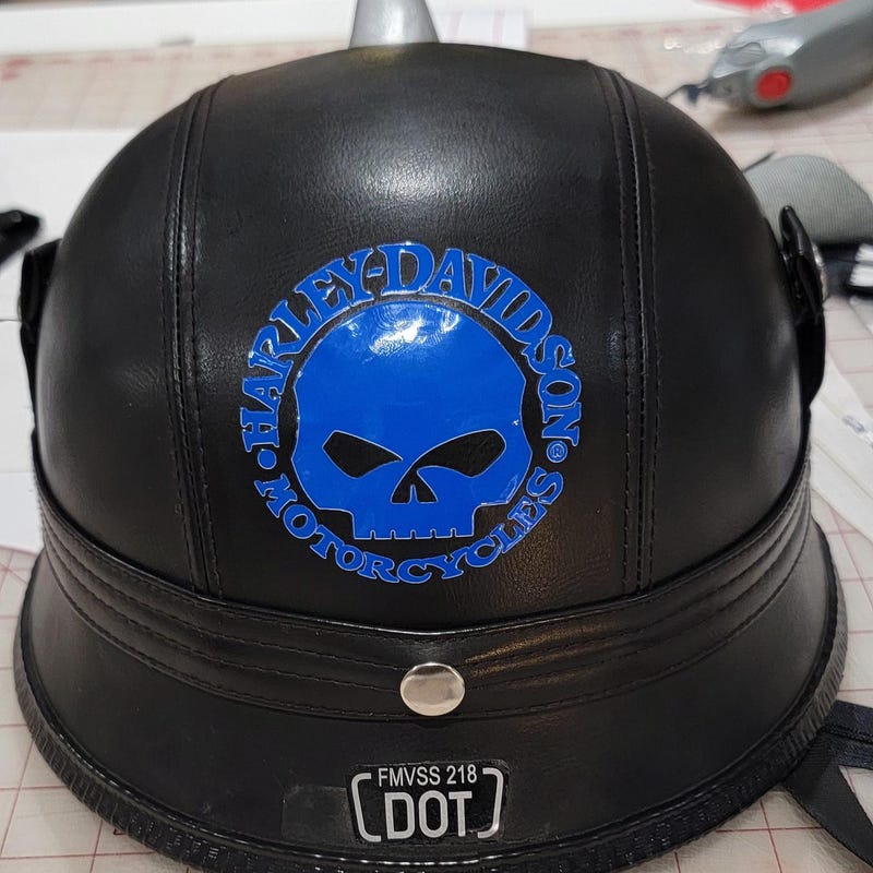 Harley Davidson Harley Helmet - Etsy UK