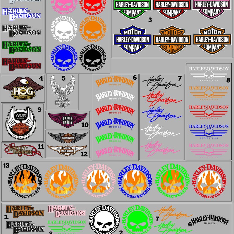 Motorcycle Helmet Decals - Etsy