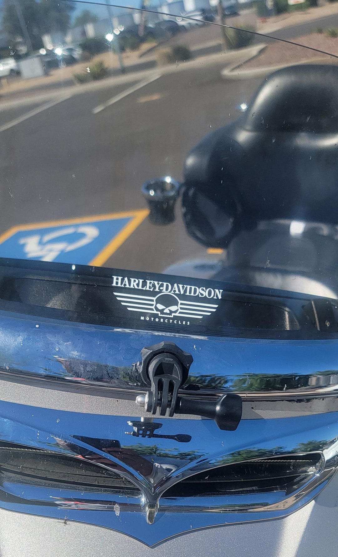 Harley Windshield Decal / Sticker - Etsy