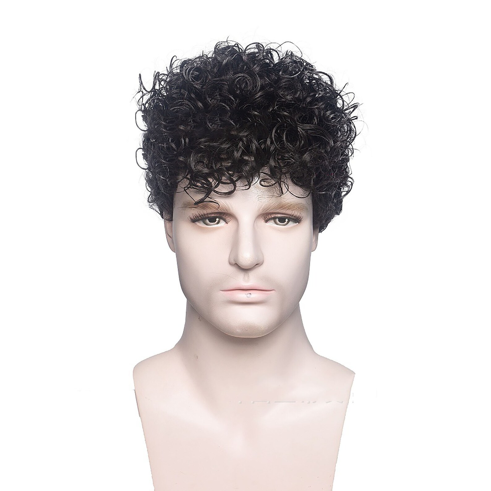 Mens Curly New Wig Great For Theater Or Every Daynice Etsy