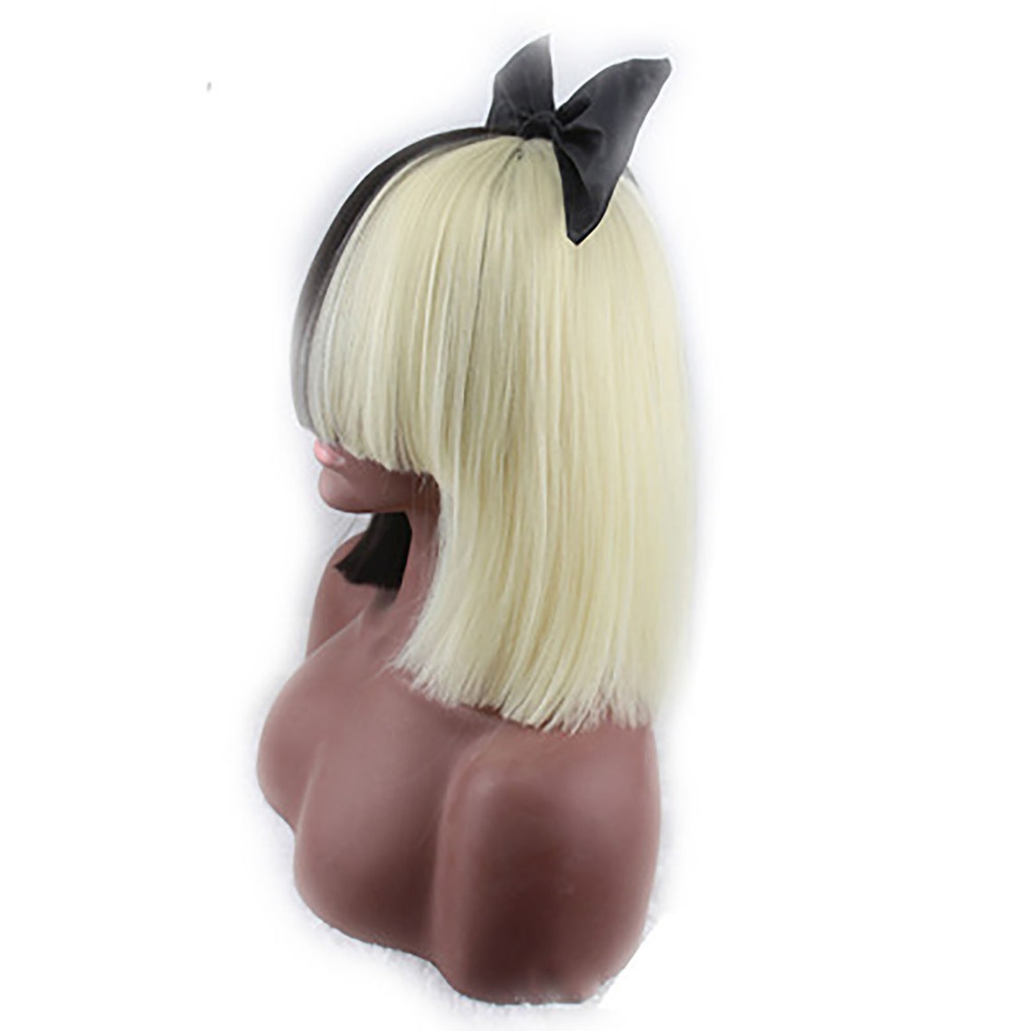 This is Acting SIA Cosplay Wigs Black Light Gold Wig | Etsy