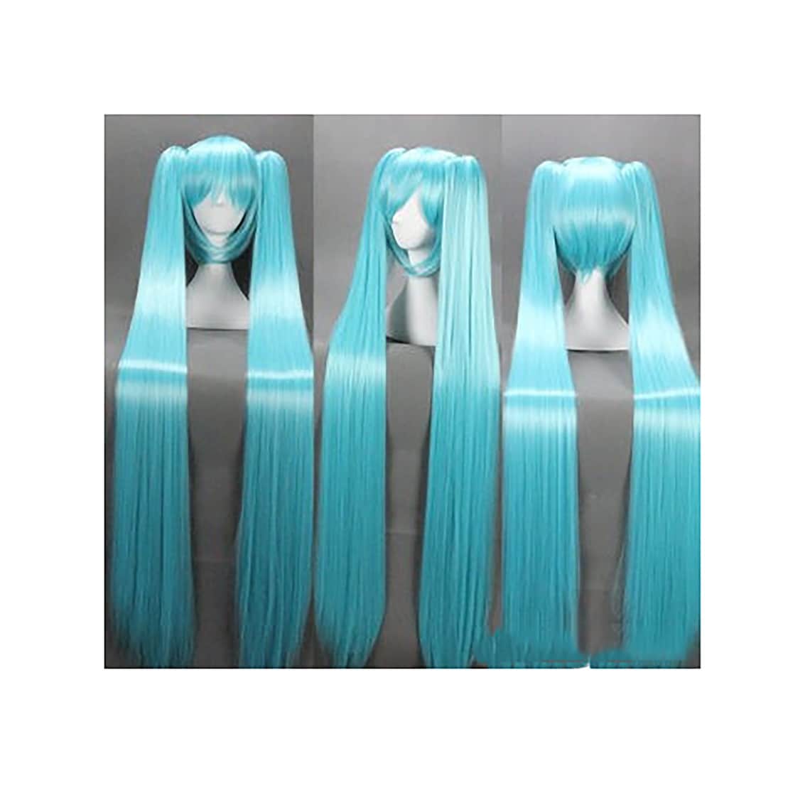 Cosplay Wigs Hatsune Miku Wig.Long Straight Wig Wig For | Etsy