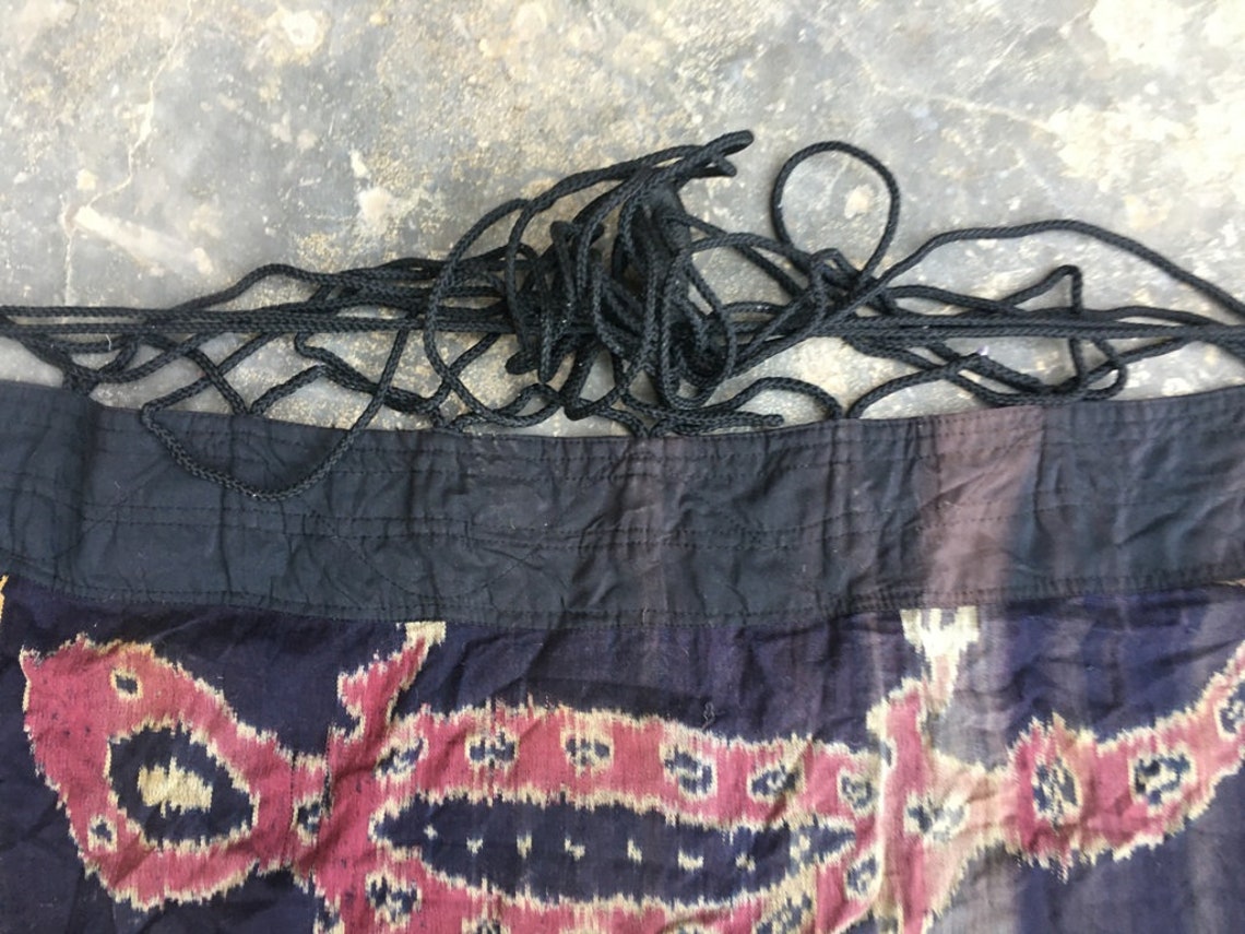 4x8 Antique Ikat Indonesian Ikat West Sumba Ikat Ikat Wall - Etsy