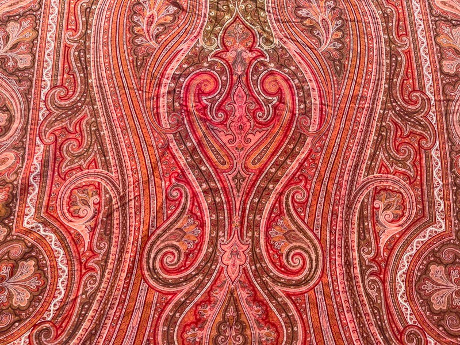 5x11 Paisley Shawl Vintage Shawl 100 % Pure Woolen Scarf - Etsy