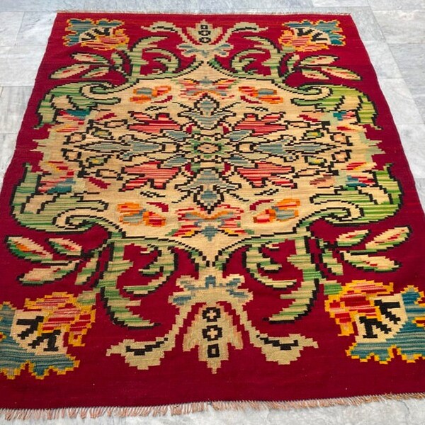 Russian Rug - Etsy